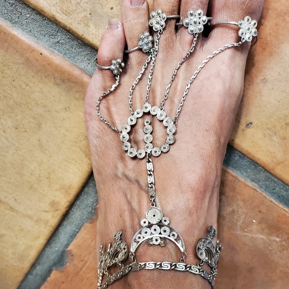 Jewelry | Sterling Silver Foot Slave Bracelets | Poshmark